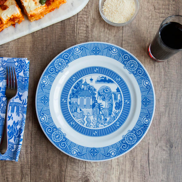 Gregarious Walrus Dinner Plate 14 - Calamityware®