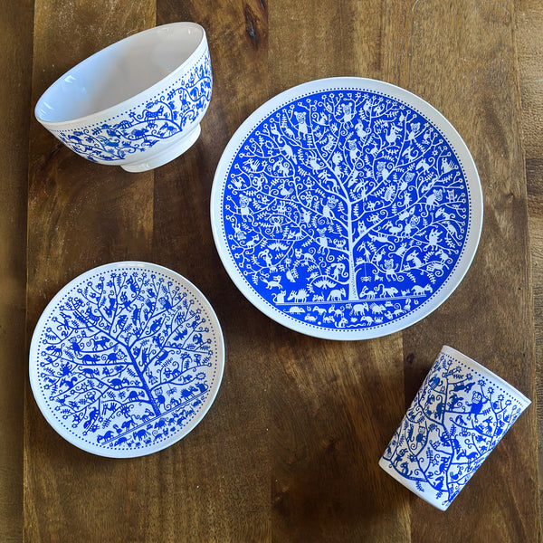 Critters Melamine 9-inch Plates (4-Pack) - Calamityware®