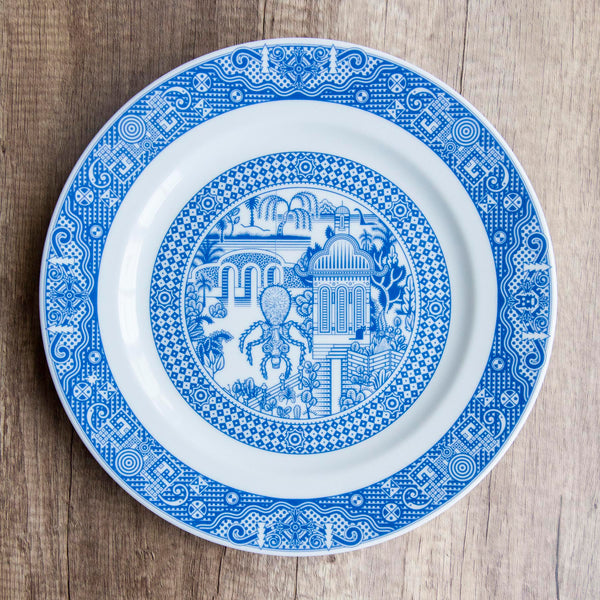Martian Spider Dinner Plate 16 - Calamityware®