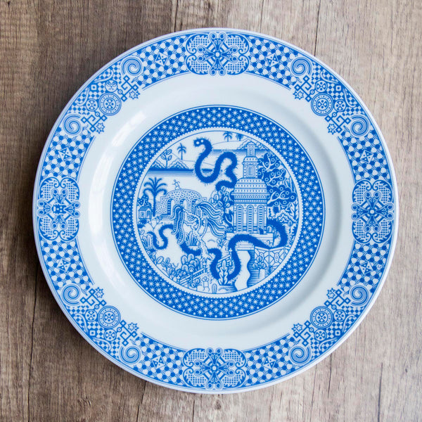 Wooly Worm Dinner Plate 15 - Calamityware®