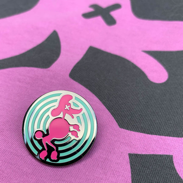 Zombie Poodle Pin - Calamityware®