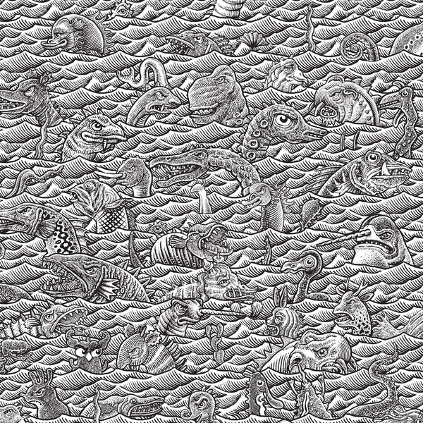 Sea Monster Shower Curtain - Calamityware®